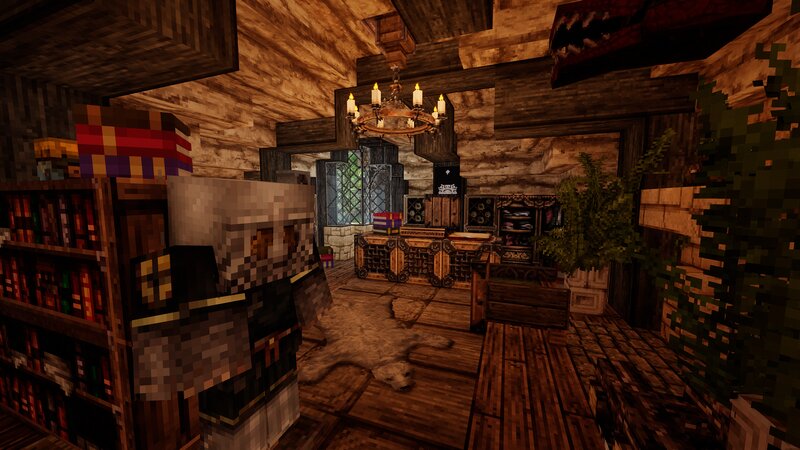 𝑭𝒐𝒖𝒓 𝑺𝒕𝒊𝒄𝒌𝒔 (𝑯𝒐𝒃𝒃𝒊𝒕 𝑯𝒐𝒍𝒆) Minecraft Map