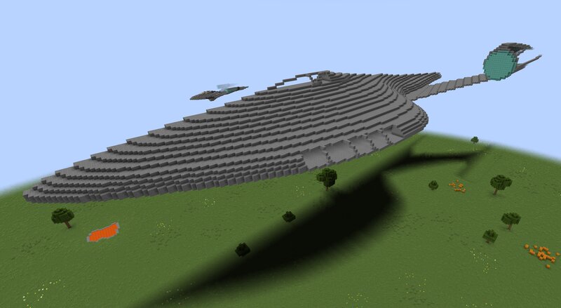 U.S.S. Protostar (NX-76884) - FULL SCALE Minecraft Map