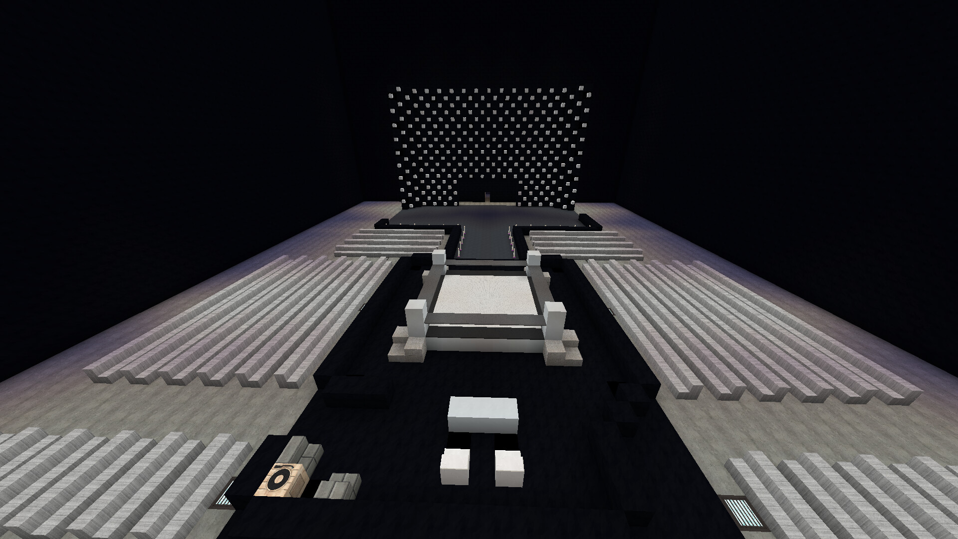 Custom WWE Stage Arena Minecraft Map