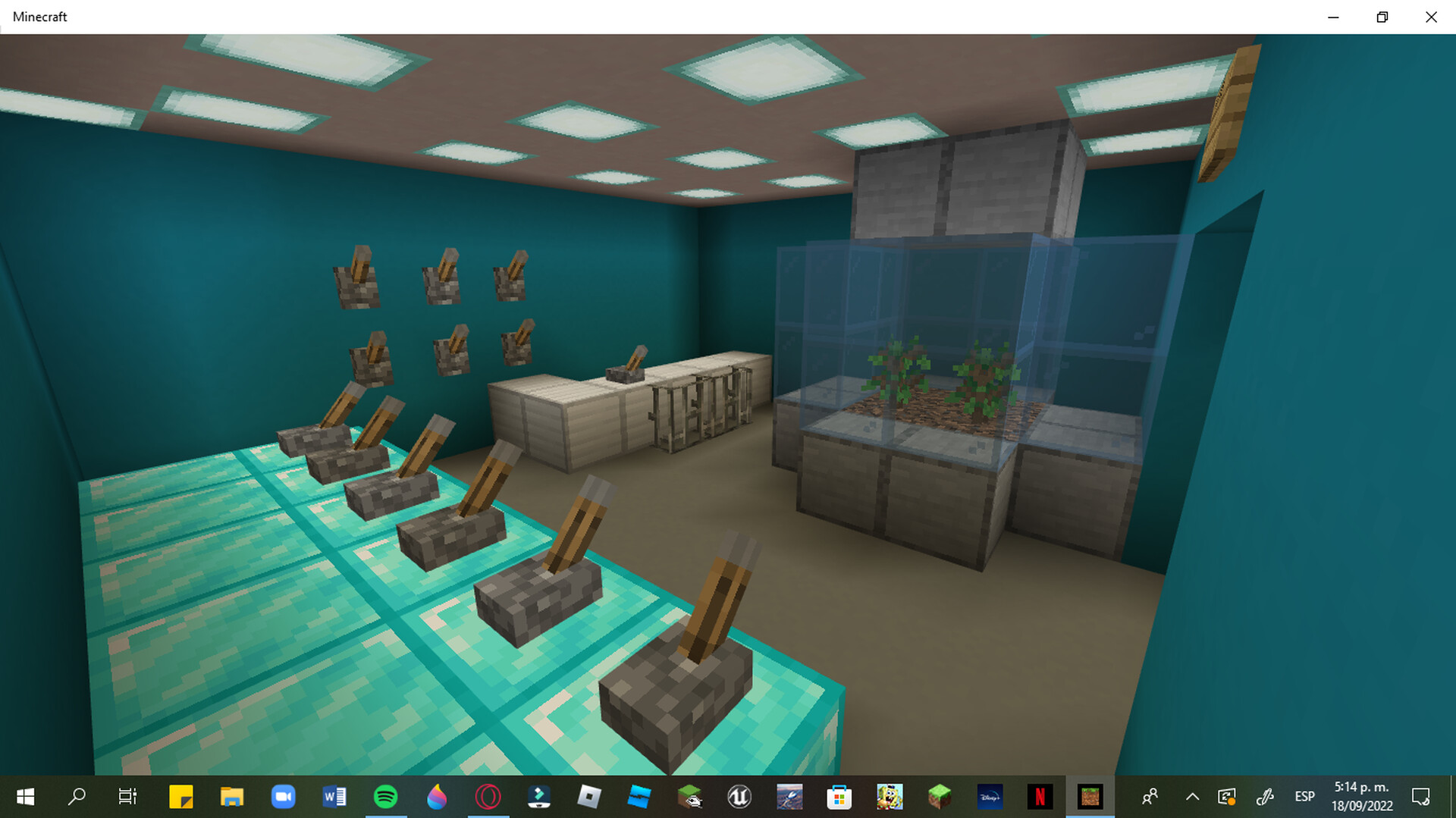 Among us (The skeld) Minecraft Map