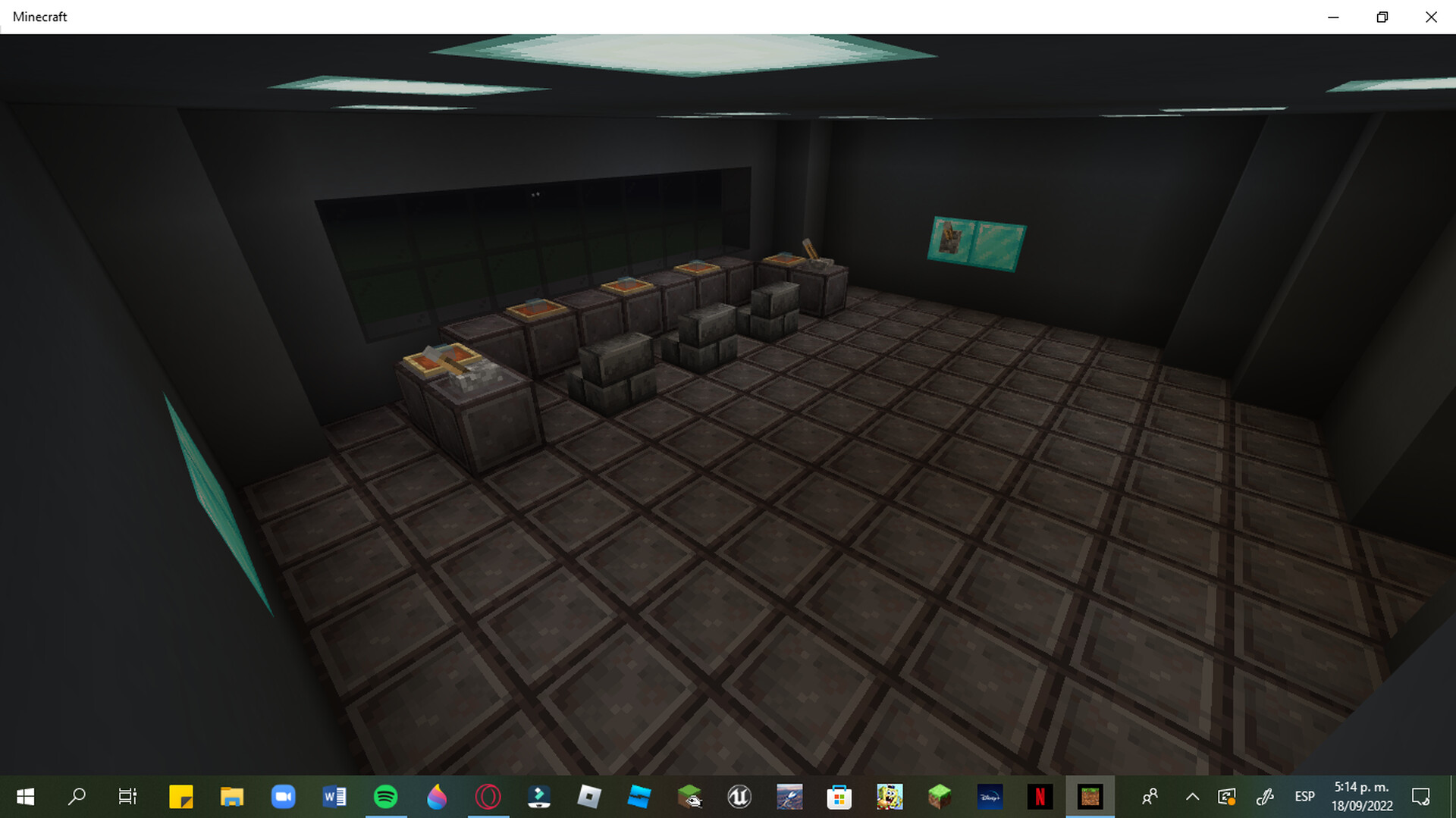 Among us (The skeld) Minecraft Map