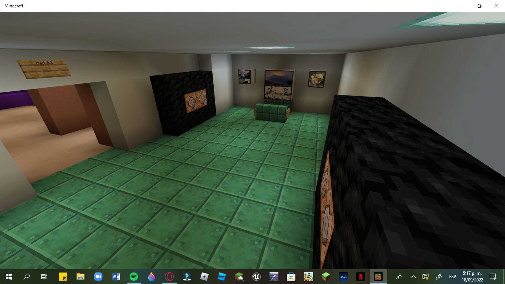 Among us (The skeld) Minecraft Map