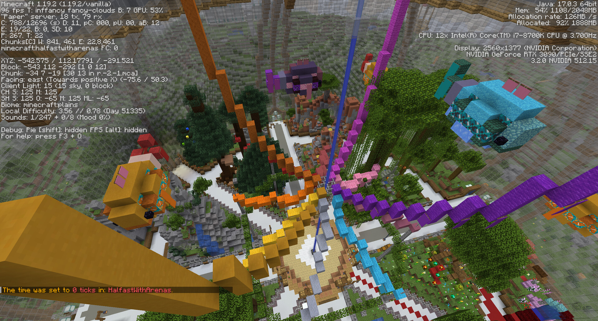 Fish Bowl - Server Spawn / Hub Schematic Minecraft Map