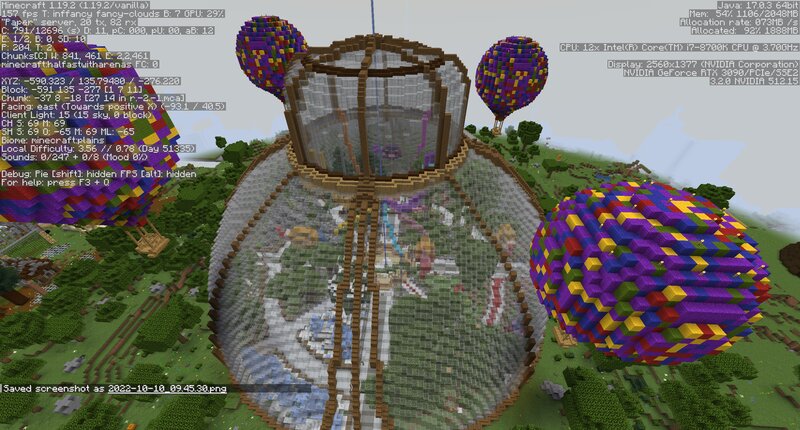 Fish Bowl - Server Spawn / Hub Schematic Minecraft Map