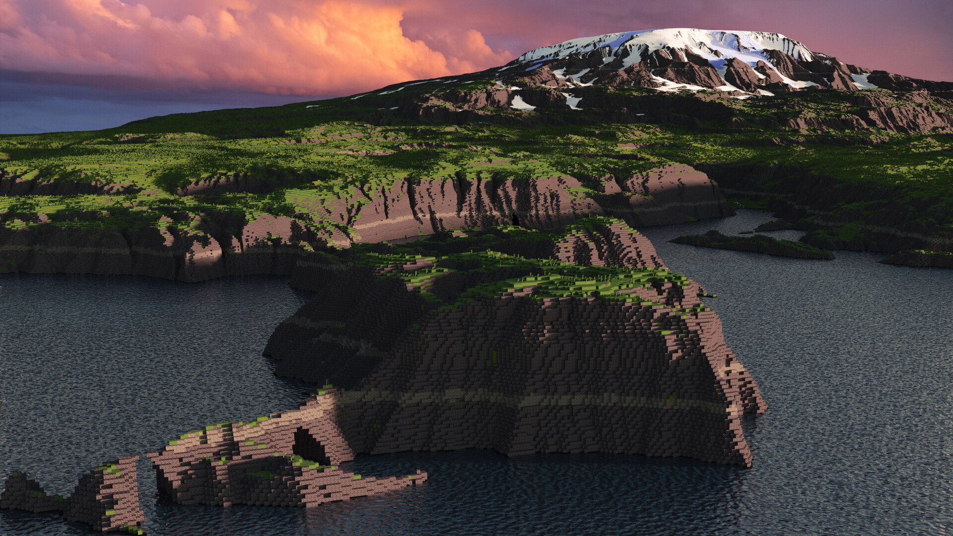 Skýjatoppur [6k x 6k] Minecraft Map