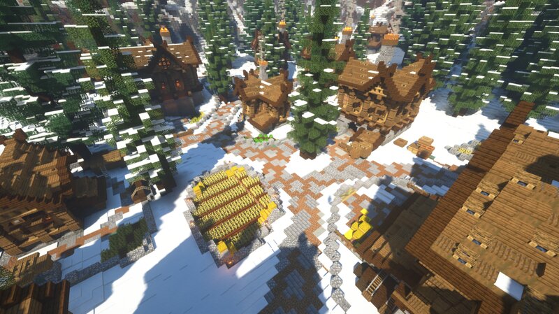 Nordic Village Minecraft Map