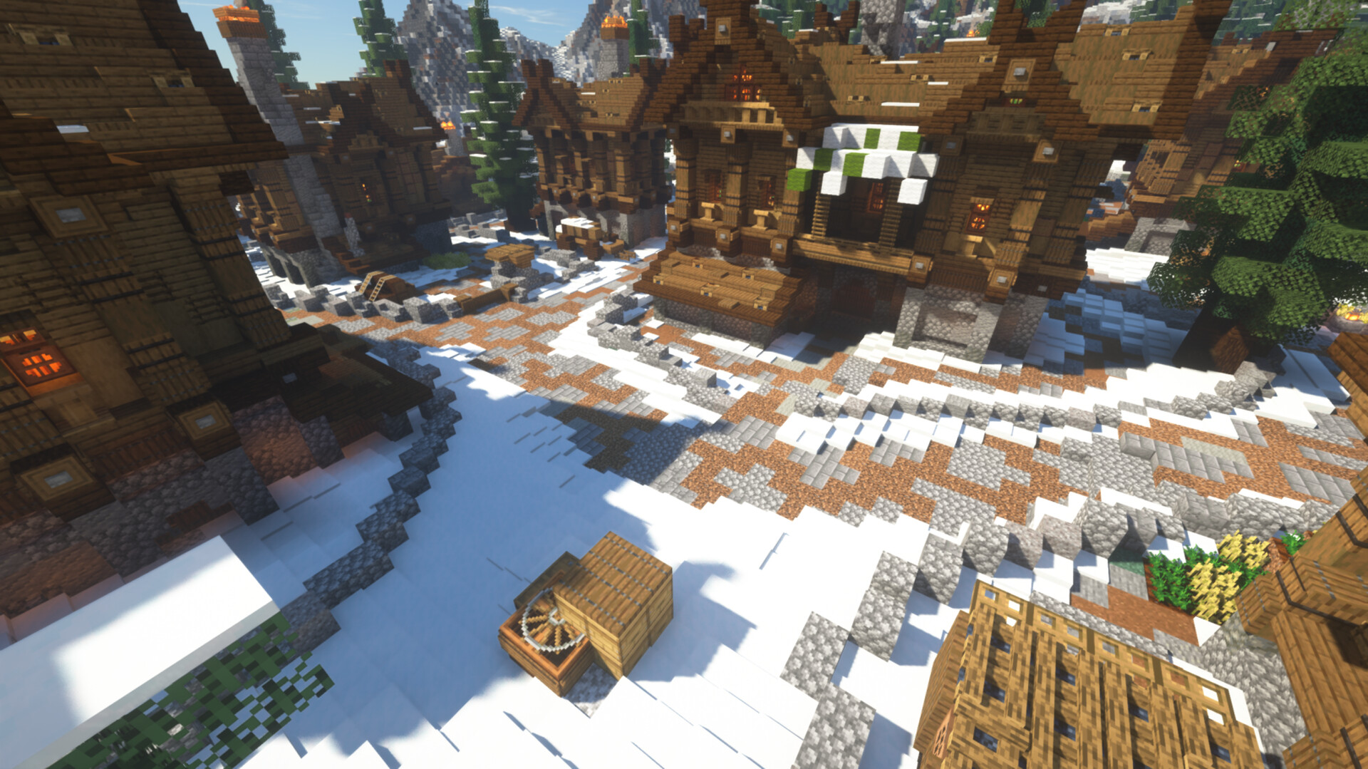 Nordic Village Minecraft Map