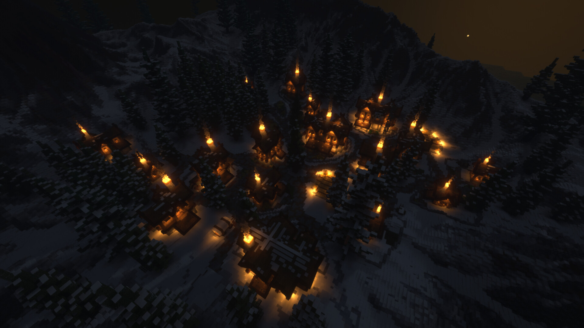 Nordic Village Minecraft Map