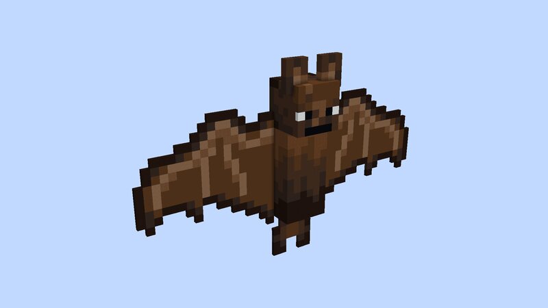 Bat Mob Statues Minecraft Map