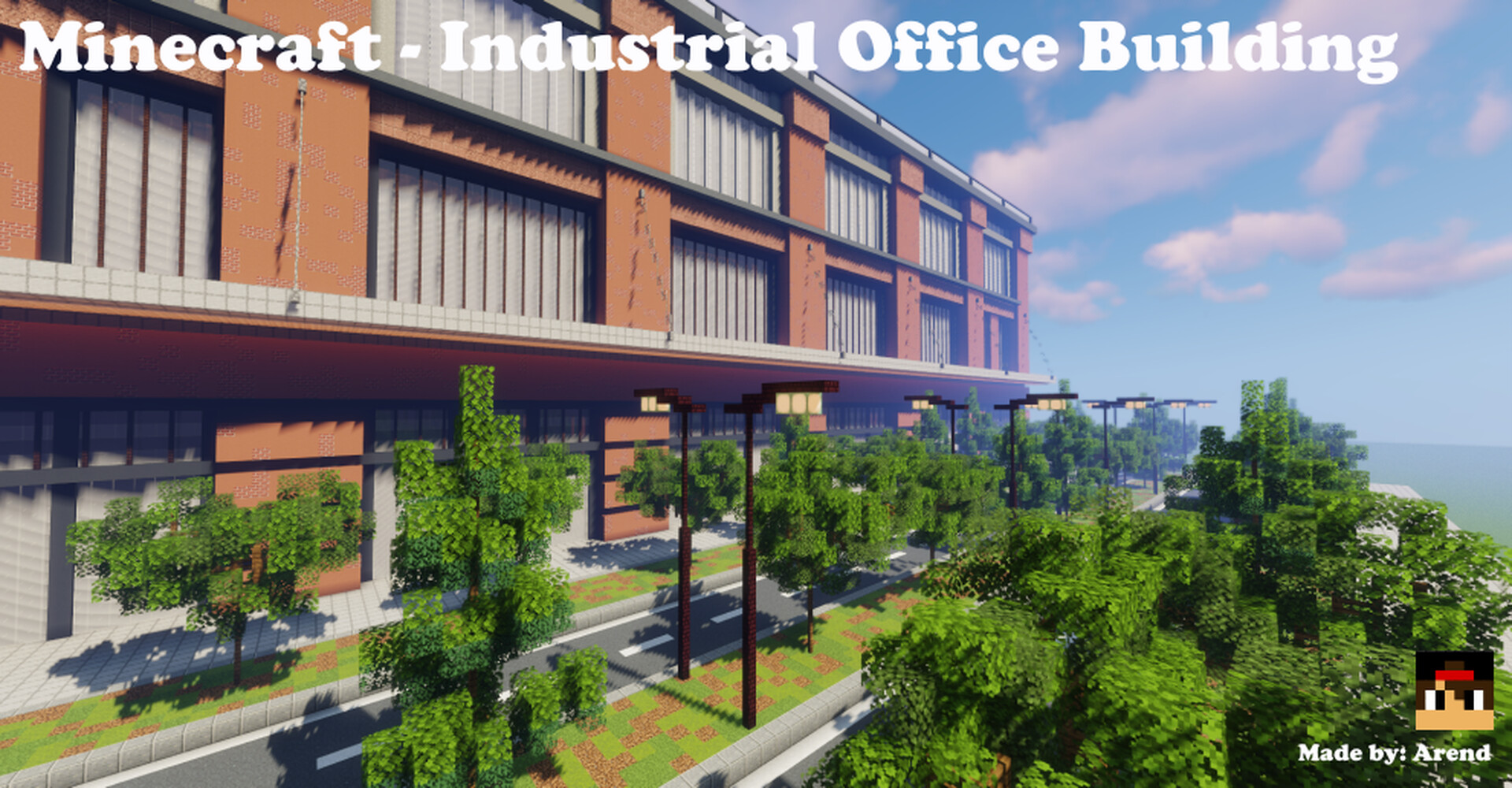 Industrial Office Building Minecraft Map