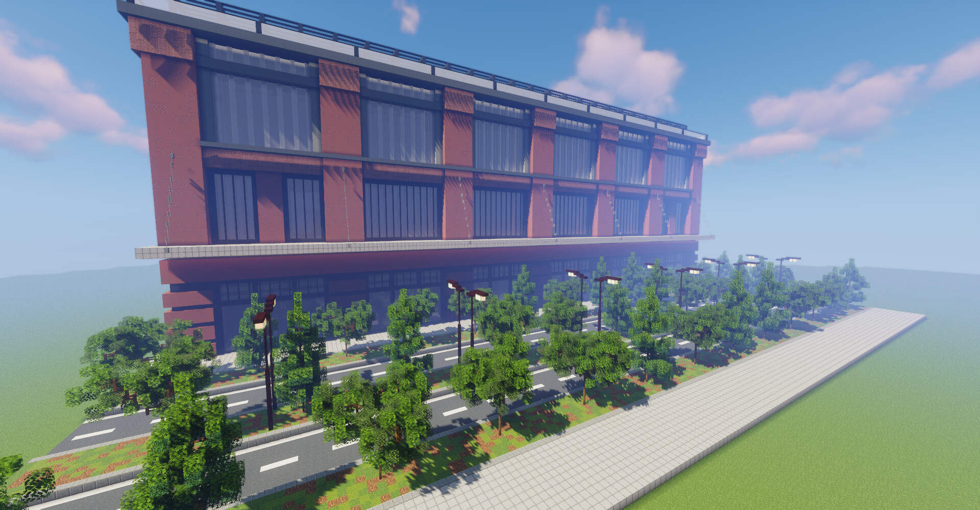 Industrial Office Building Minecraft Map