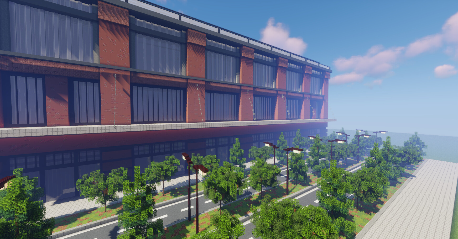 Industrial Office Building Minecraft Map