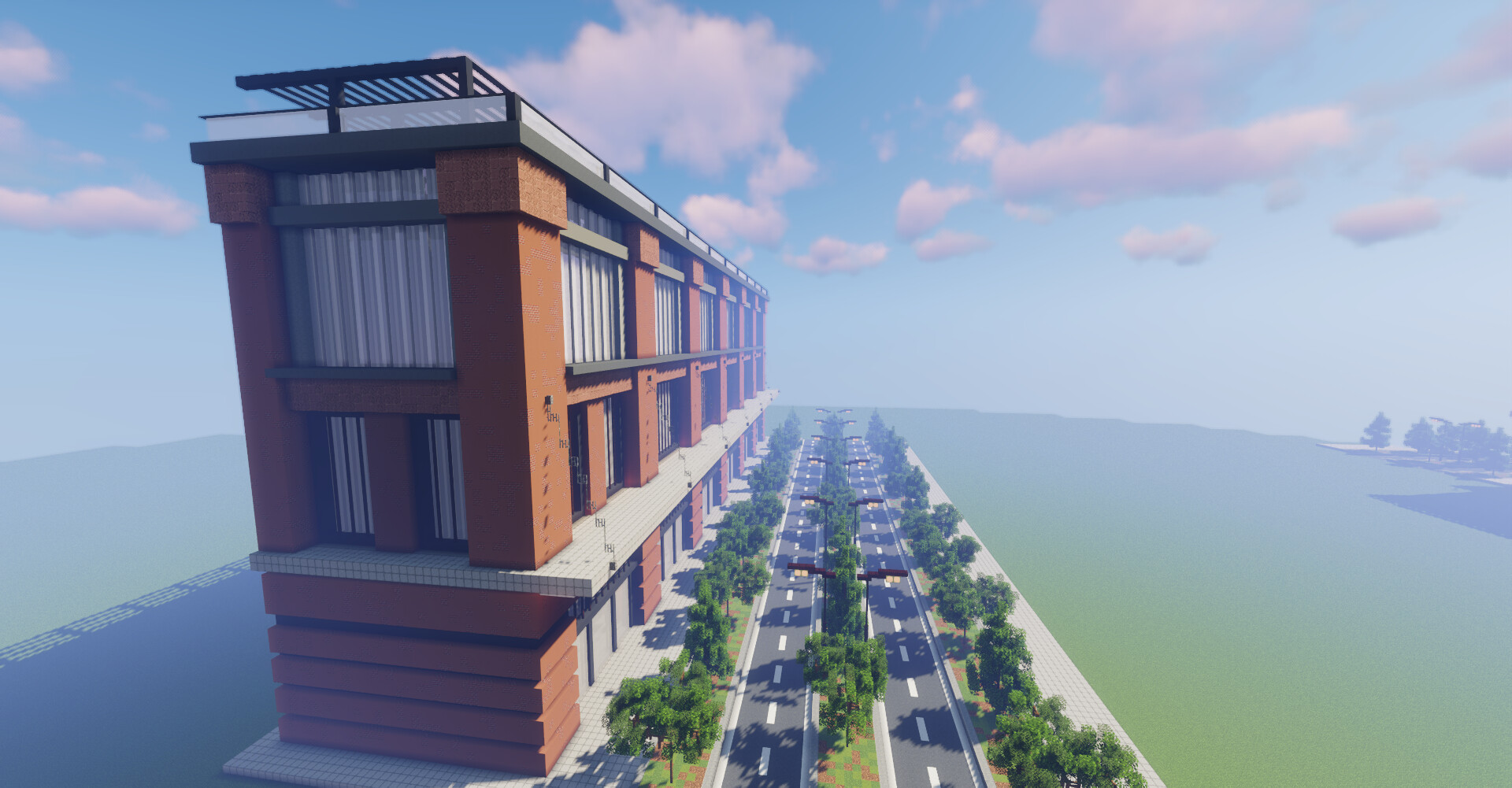 Industrial Office Building Minecraft Map