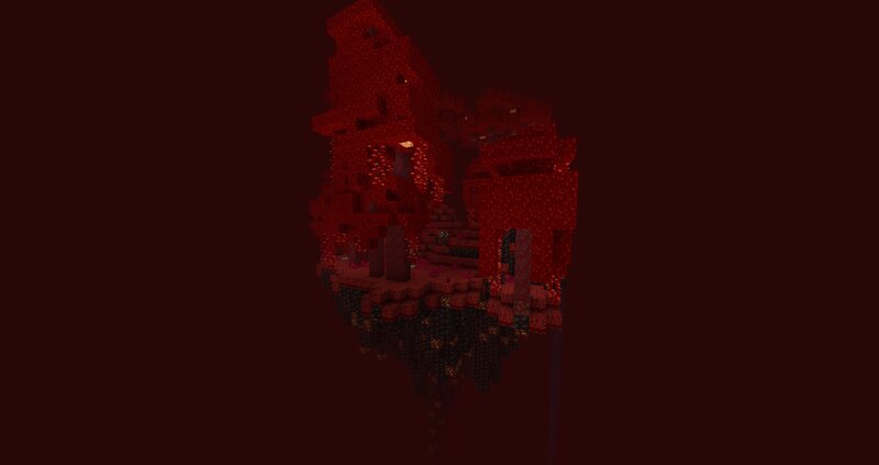 Yerin's Skyblock (Crimson Island) Minecraft Map