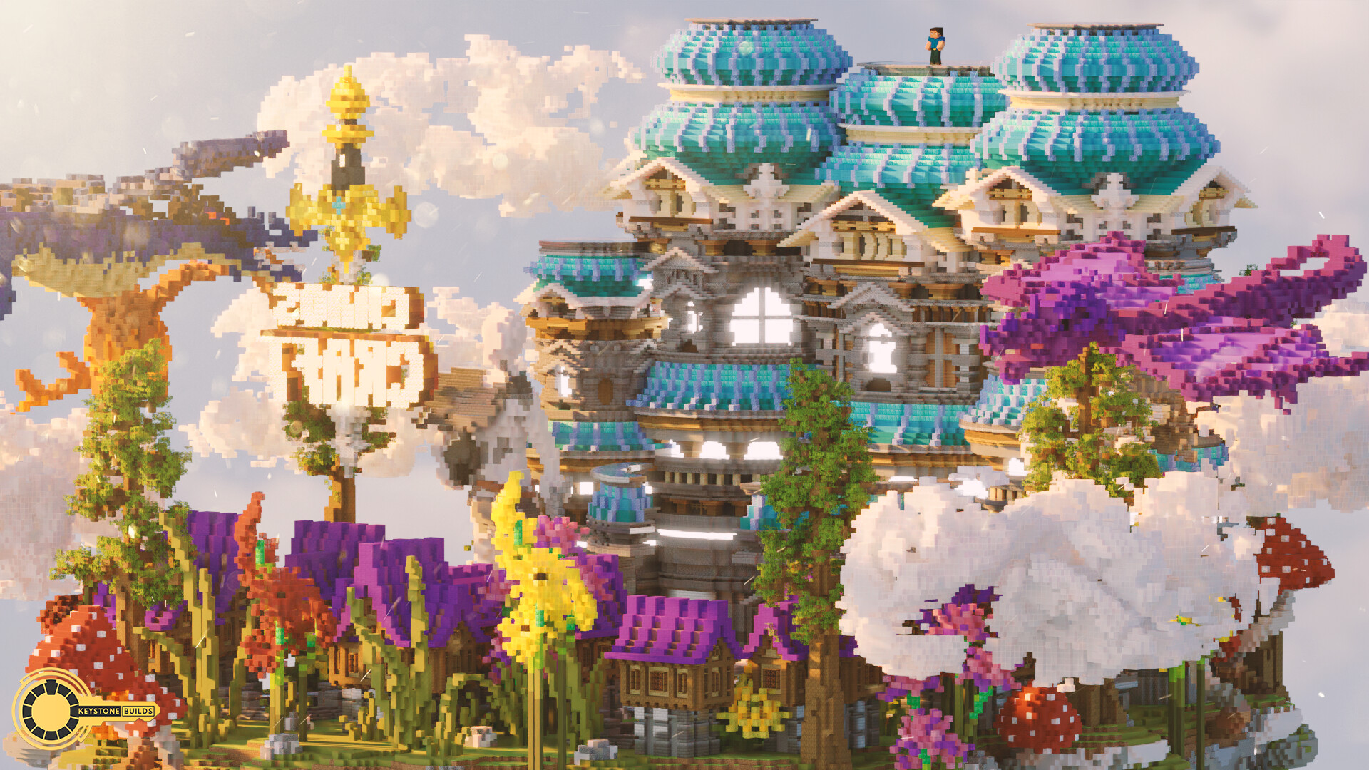 Spawn for ChaosCraft Minecraft Map