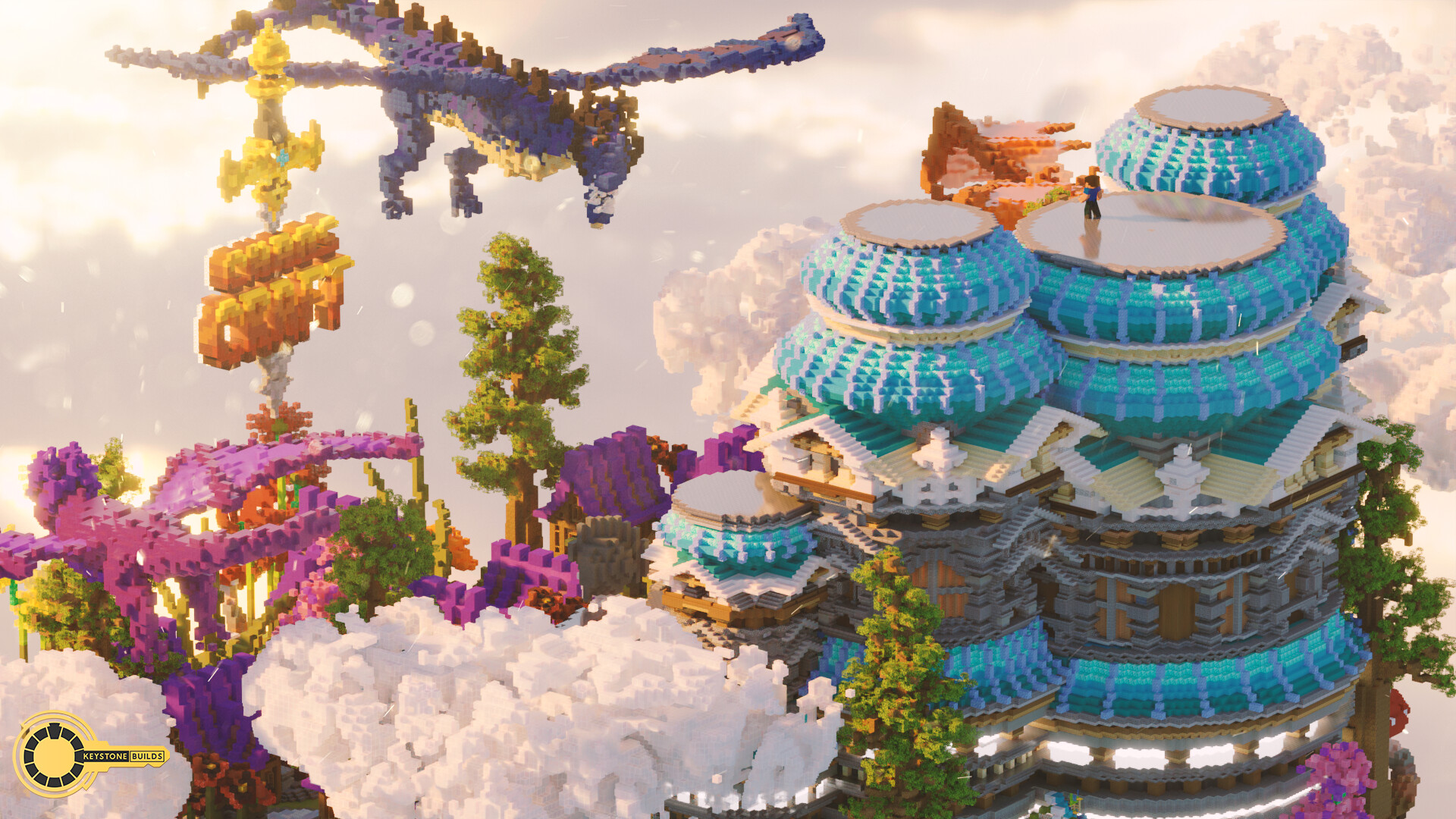 Spawn for ChaosCraft Minecraft Map