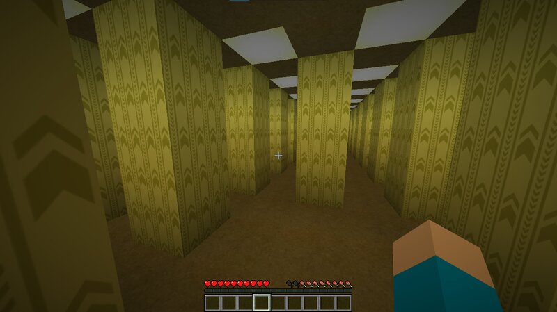 the backrooms kane pixles map Minecraft Map