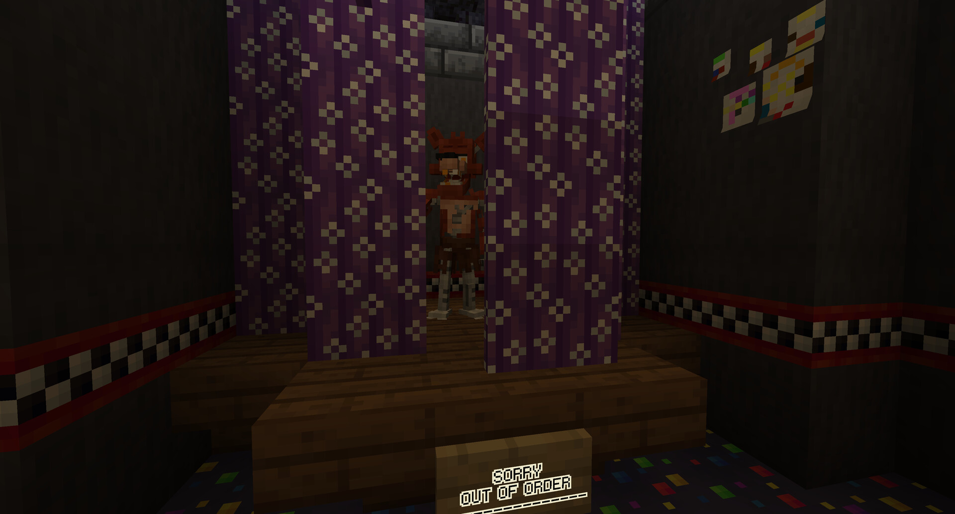 Five Nights at Freddy's 1 Minecraft Map