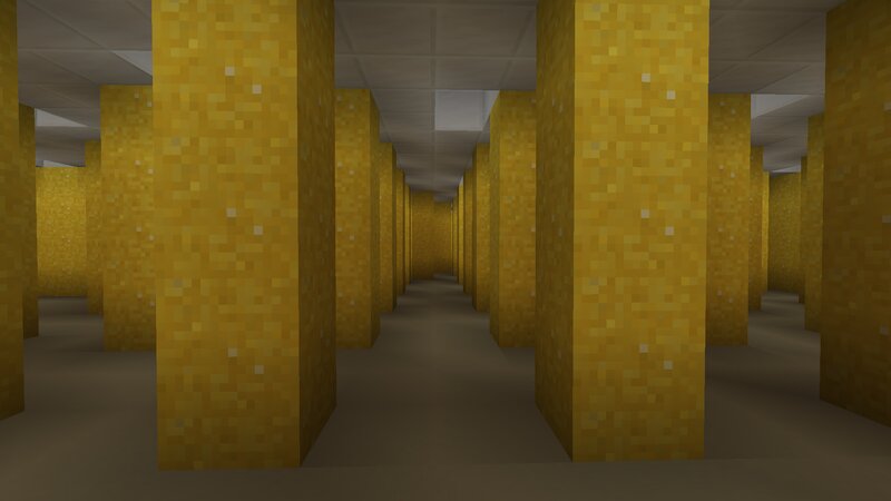 Backrooms V2 Minecraft Map