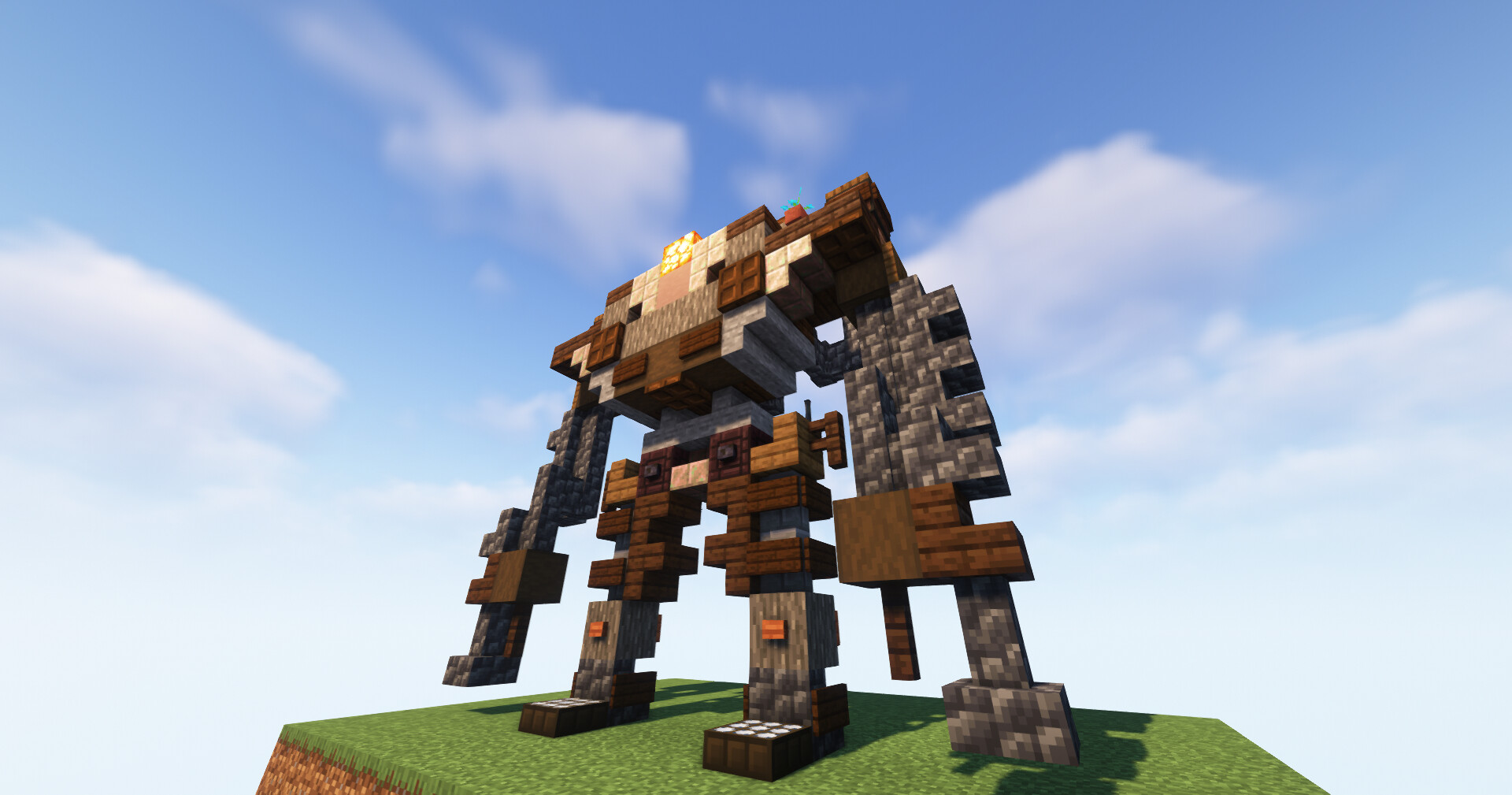 Ruin Guard from GENSHIN IMPACT in Minecraft! l Very Detailed! Minecraft Map