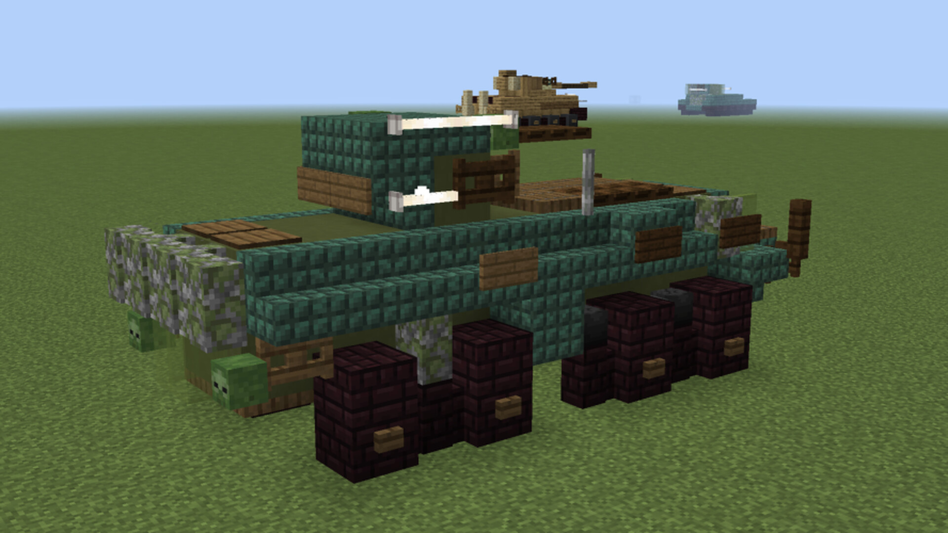 1.5:1 scale BTR-4 Bucephalus Minecraft Map