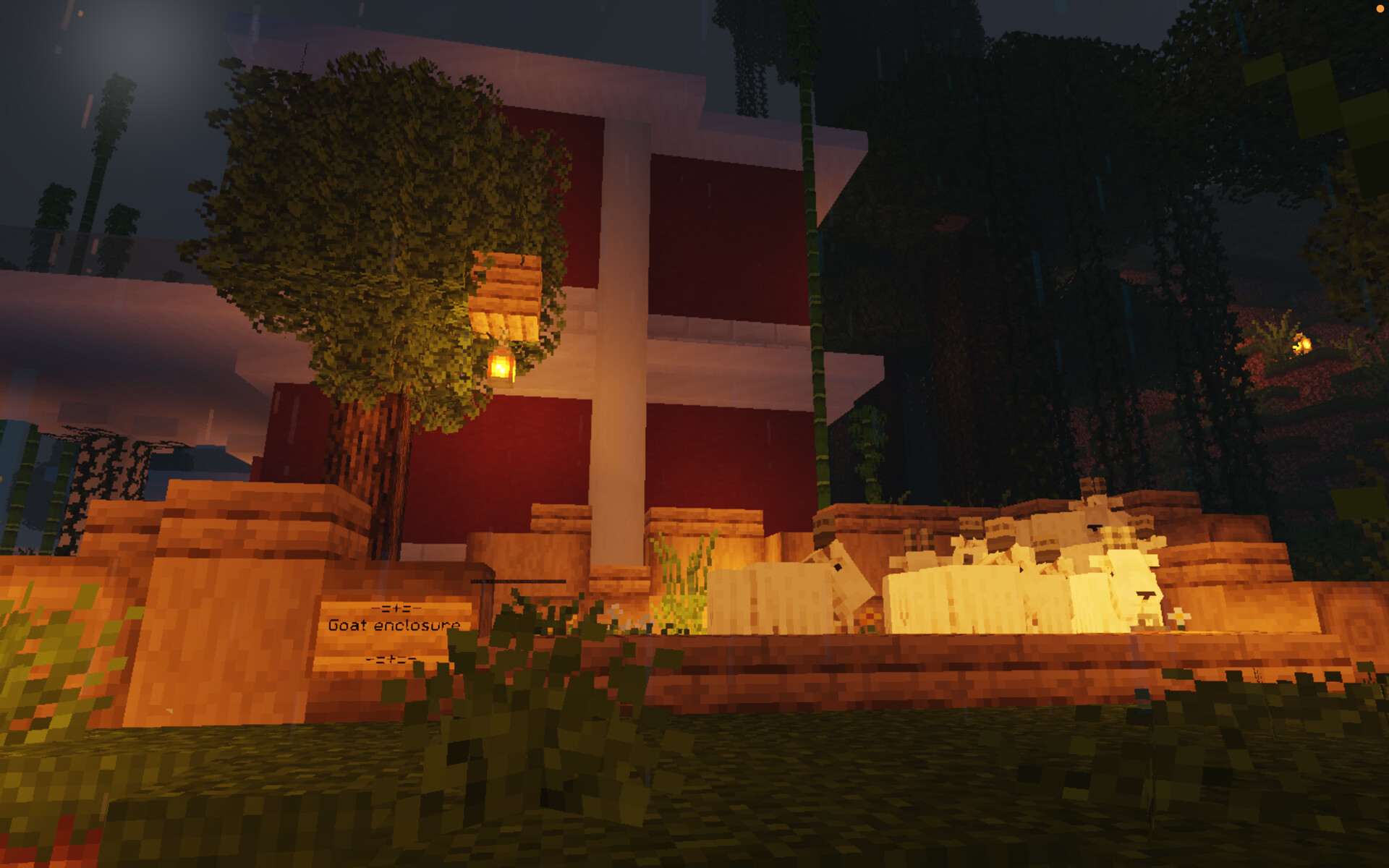 The interactive animal pens Minecraft Map