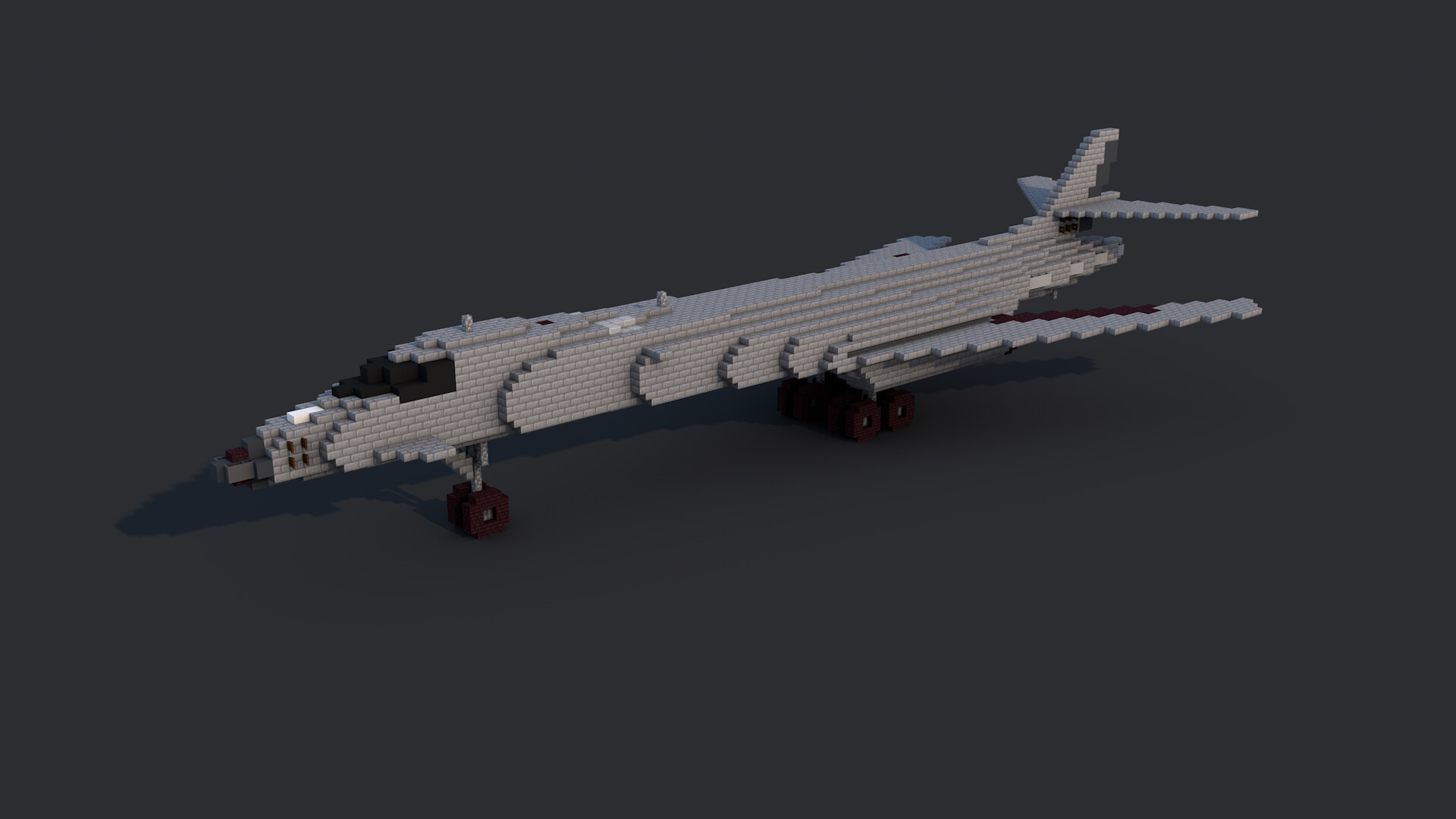 B-1B Lancer / 2:1 Scale [Download] Minecraft Map