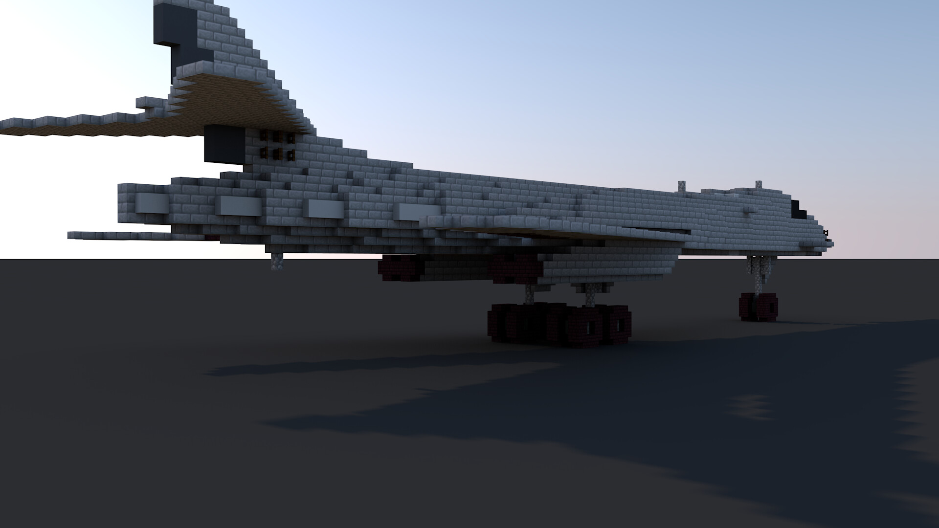 B-1B Lancer / 2:1 Scale [Download] Minecraft Map