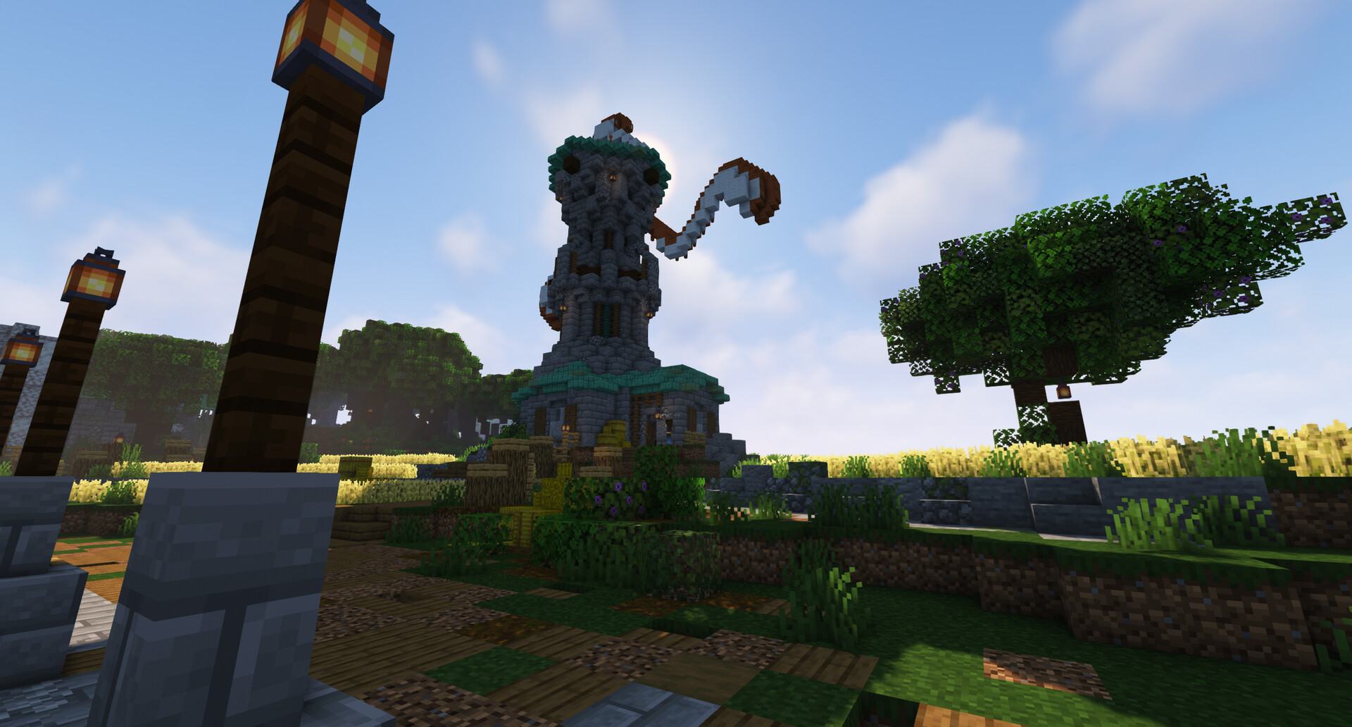 Rising Windmill Minecraft Map