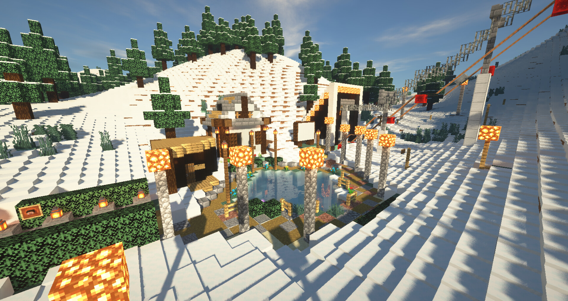 MrStanley Ski Resort 2.0 Minecraft map Minecraft Map