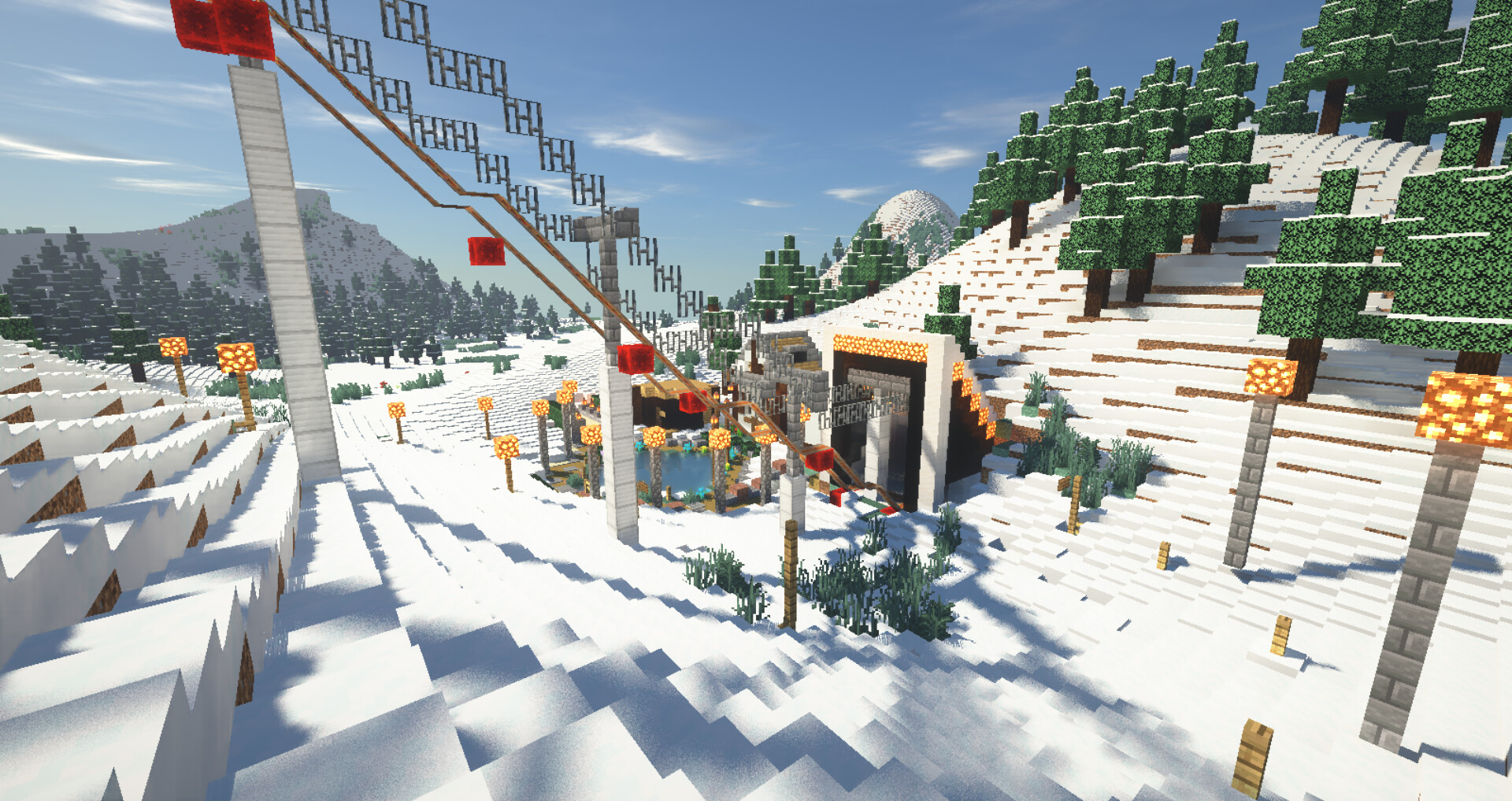 MrStanley Ski Resort 2.0 Minecraft map Minecraft Map