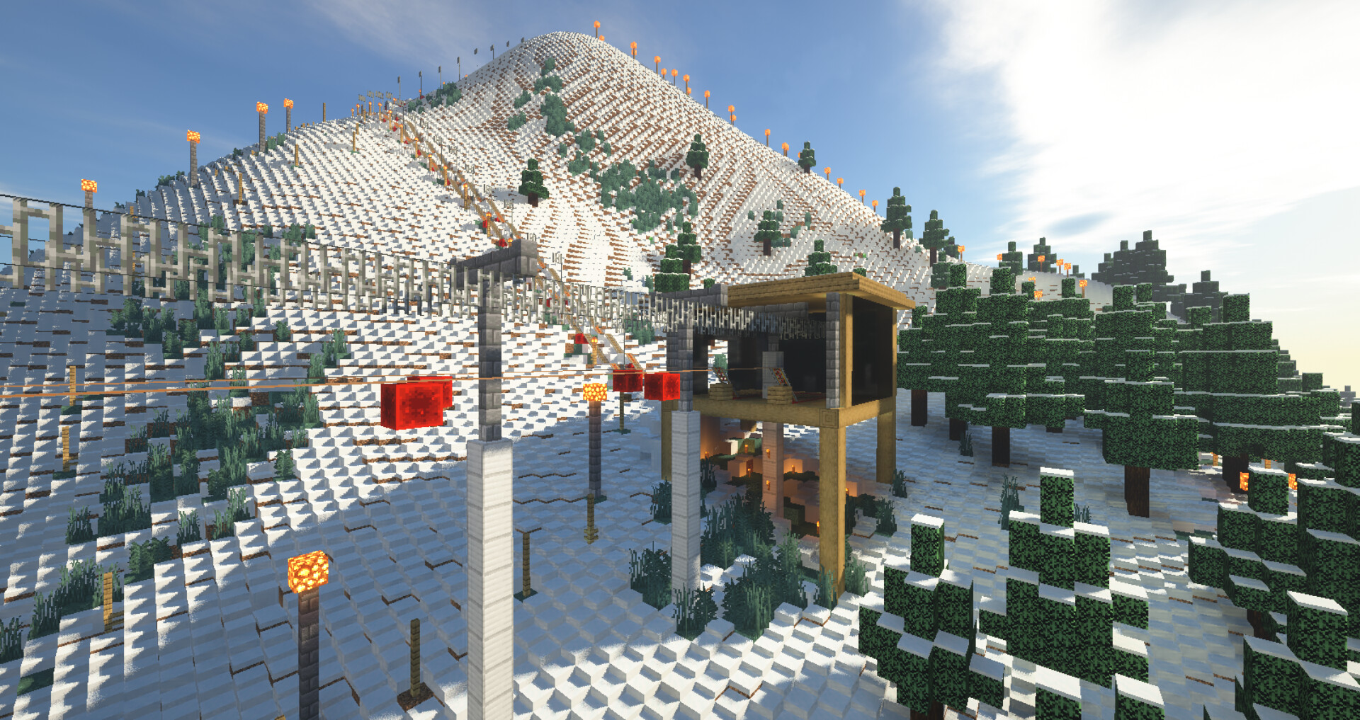 MrStanley Ski Resort 2.0 Minecraft map Minecraft Map