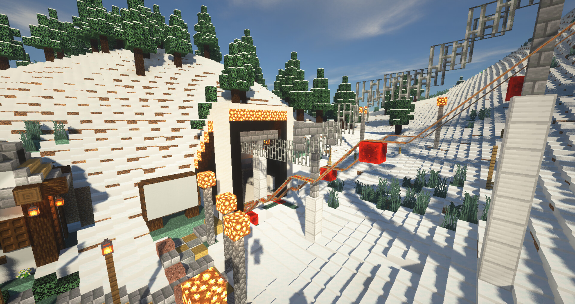 MrStanley Ski Resort 2.0 Minecraft map Minecraft Map