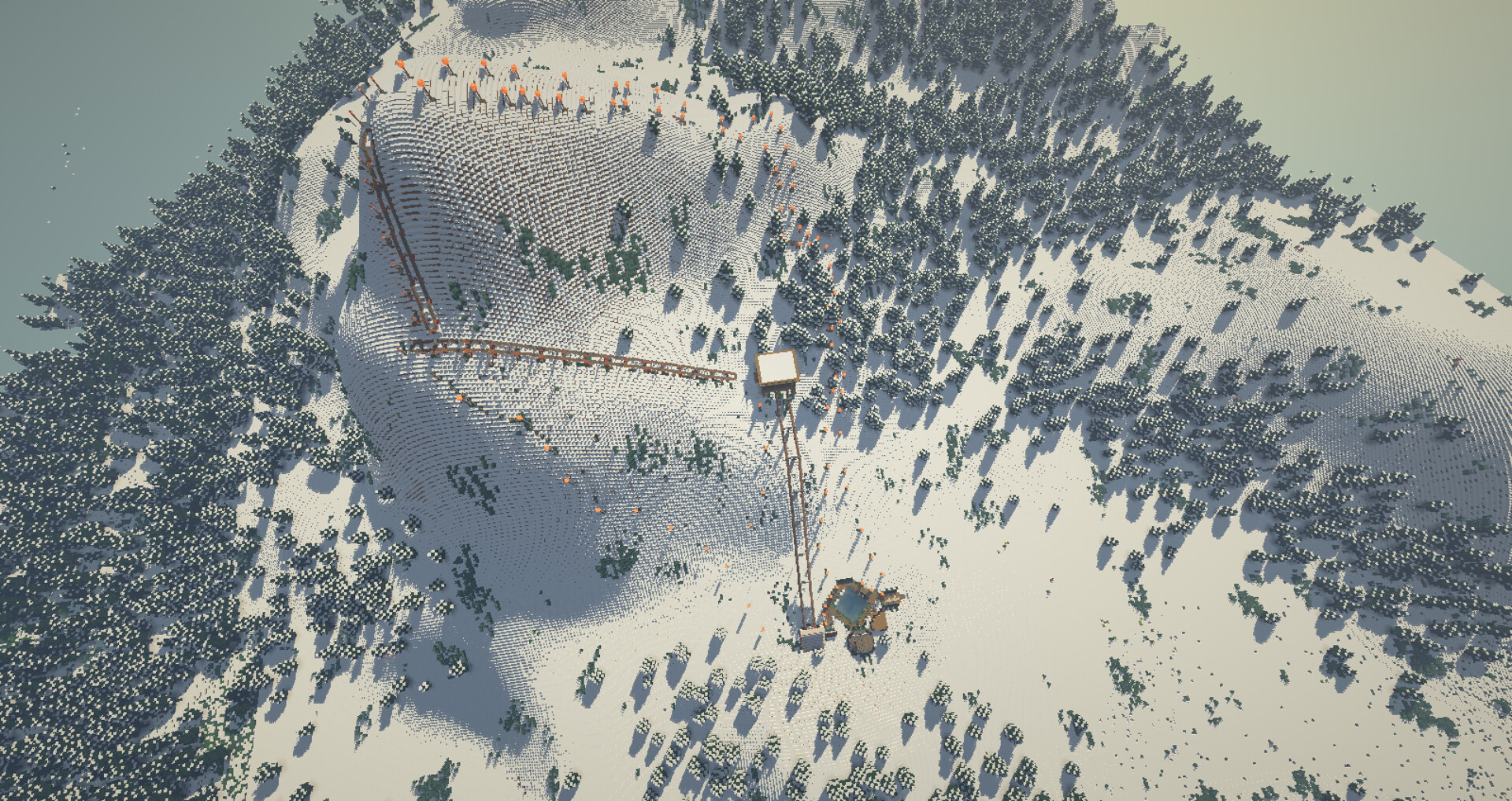 MrStanley Ski Resort 2.0 Minecraft map Minecraft Map