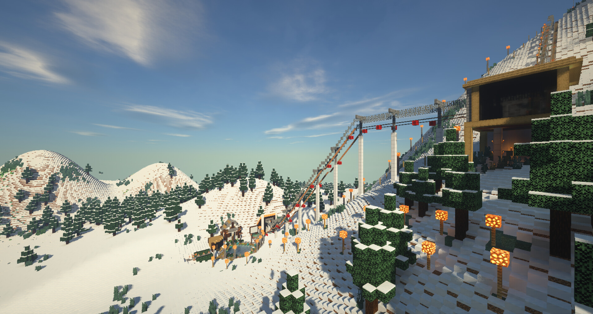 MrStanley Ski Resort 2.0 Minecraft map Minecraft Map