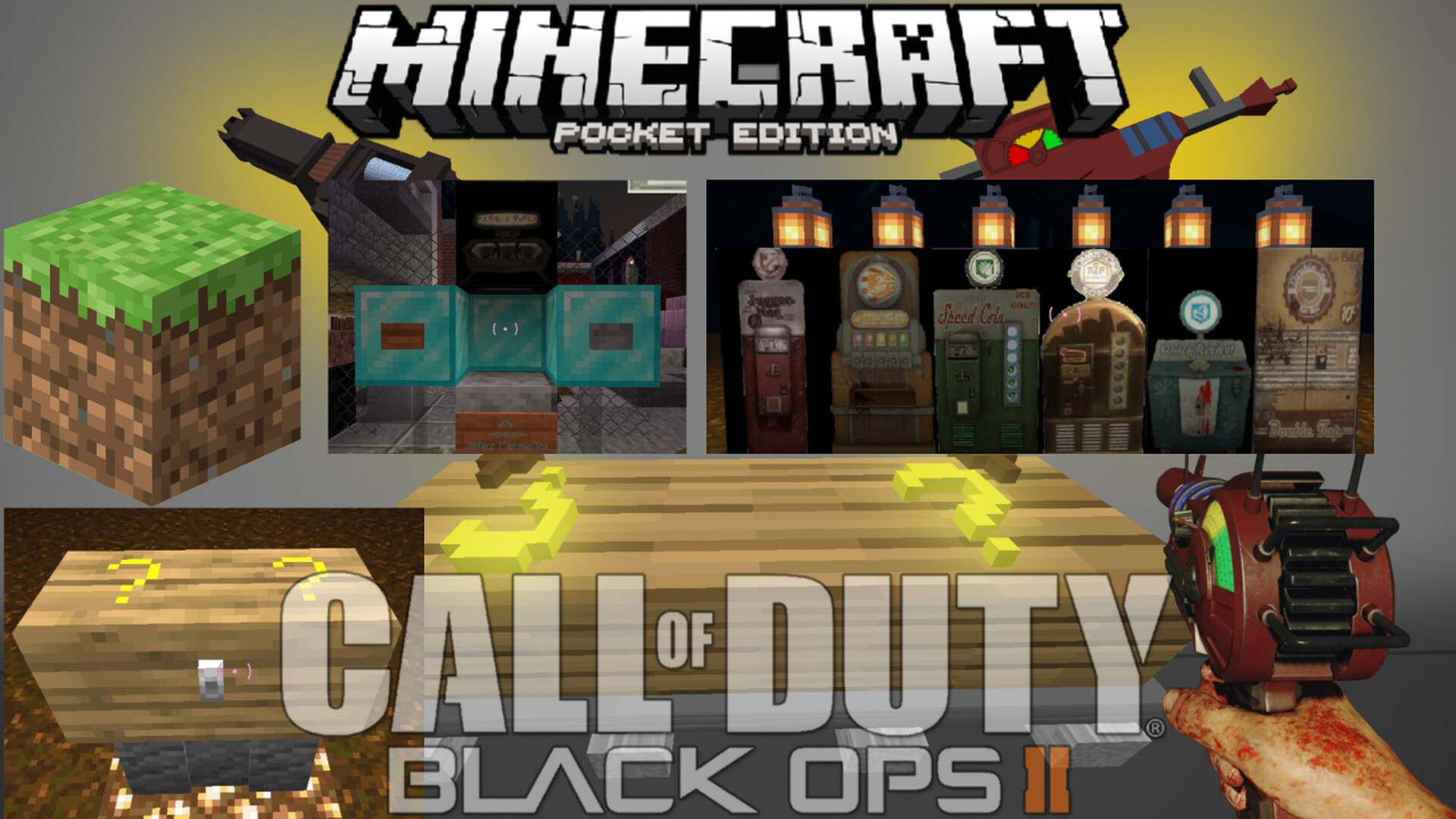 REAL CALL OF DUTY ZOMBIE [UPDATED🚨] ! Minecraft Map