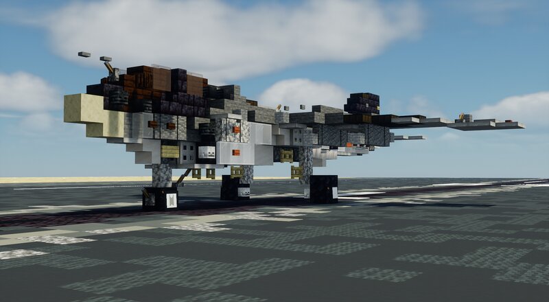 EA-6B Prowler - 1.5:1 Scale Minecraft Map