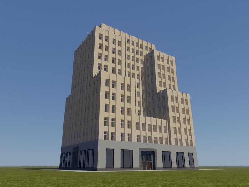Lone Star Gas Company Building // ERT Minecraft Map