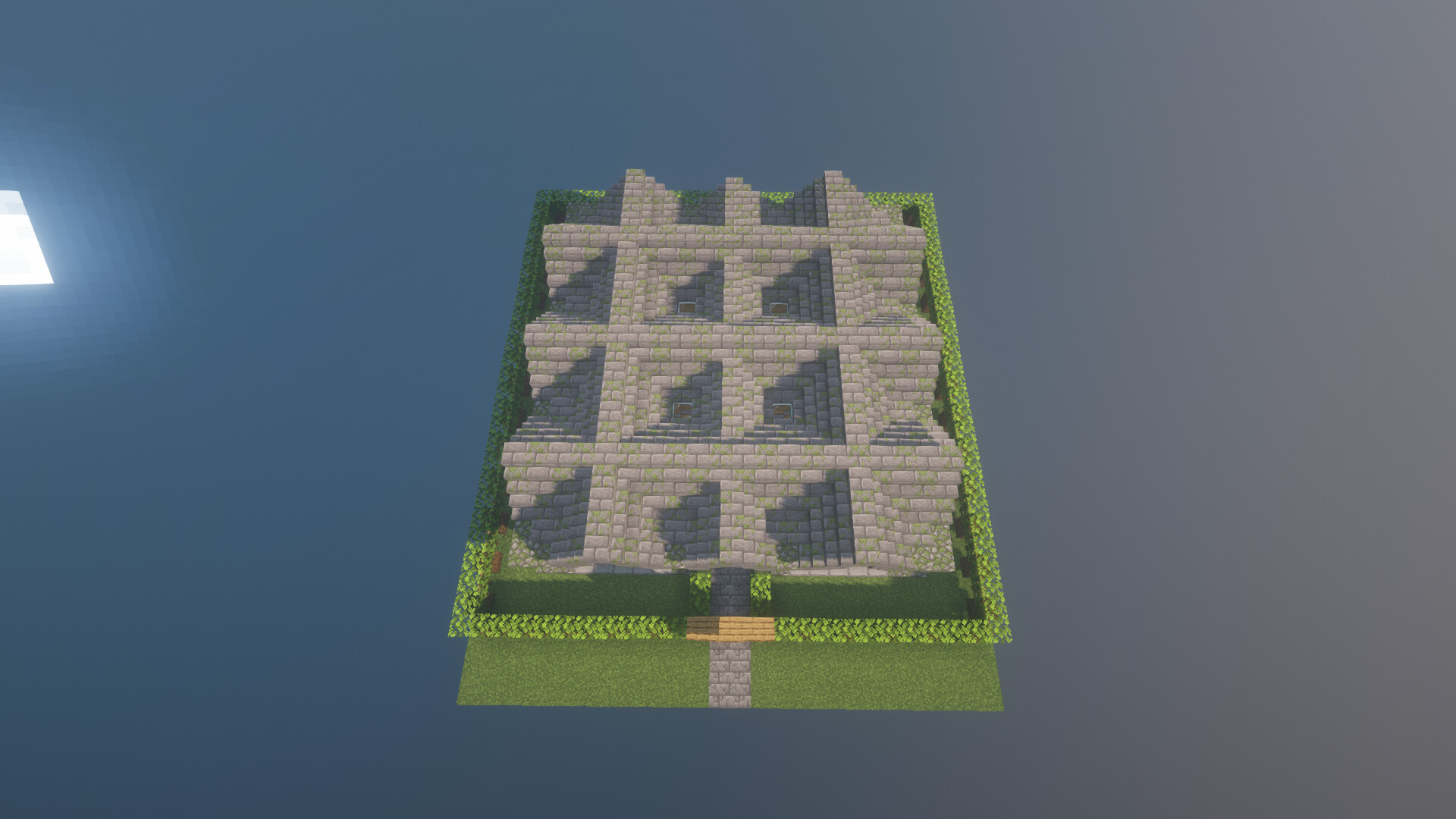 Wooden Arched House Minecraft Map