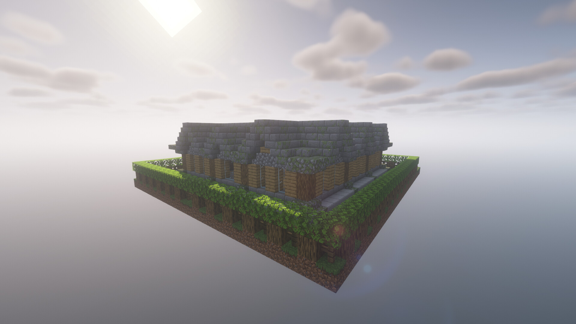 Wooden Arched House Minecraft Map