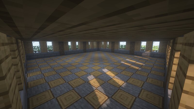 Wooden Arched House Minecraft Map