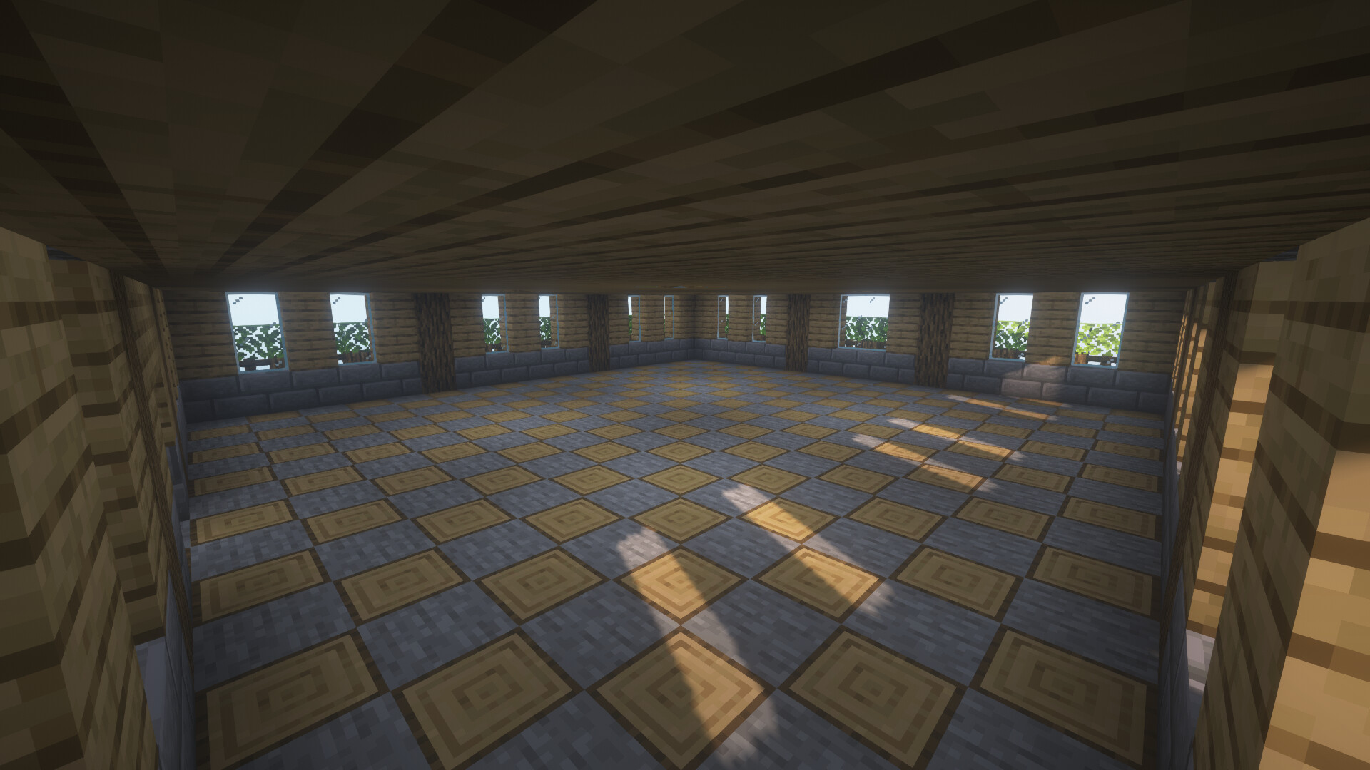 Wooden Arched House Minecraft Map