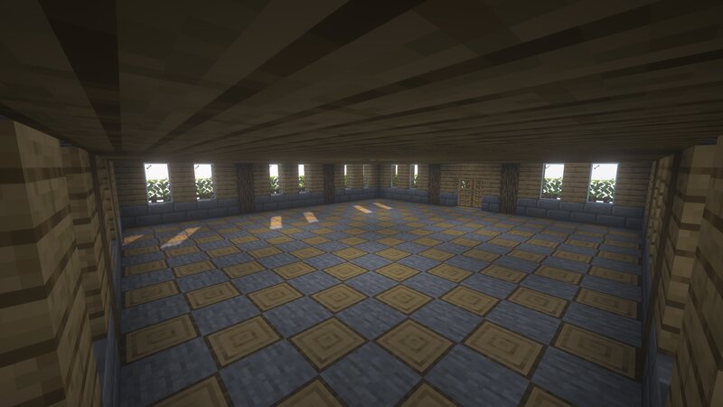 Wooden Arched House Minecraft Map