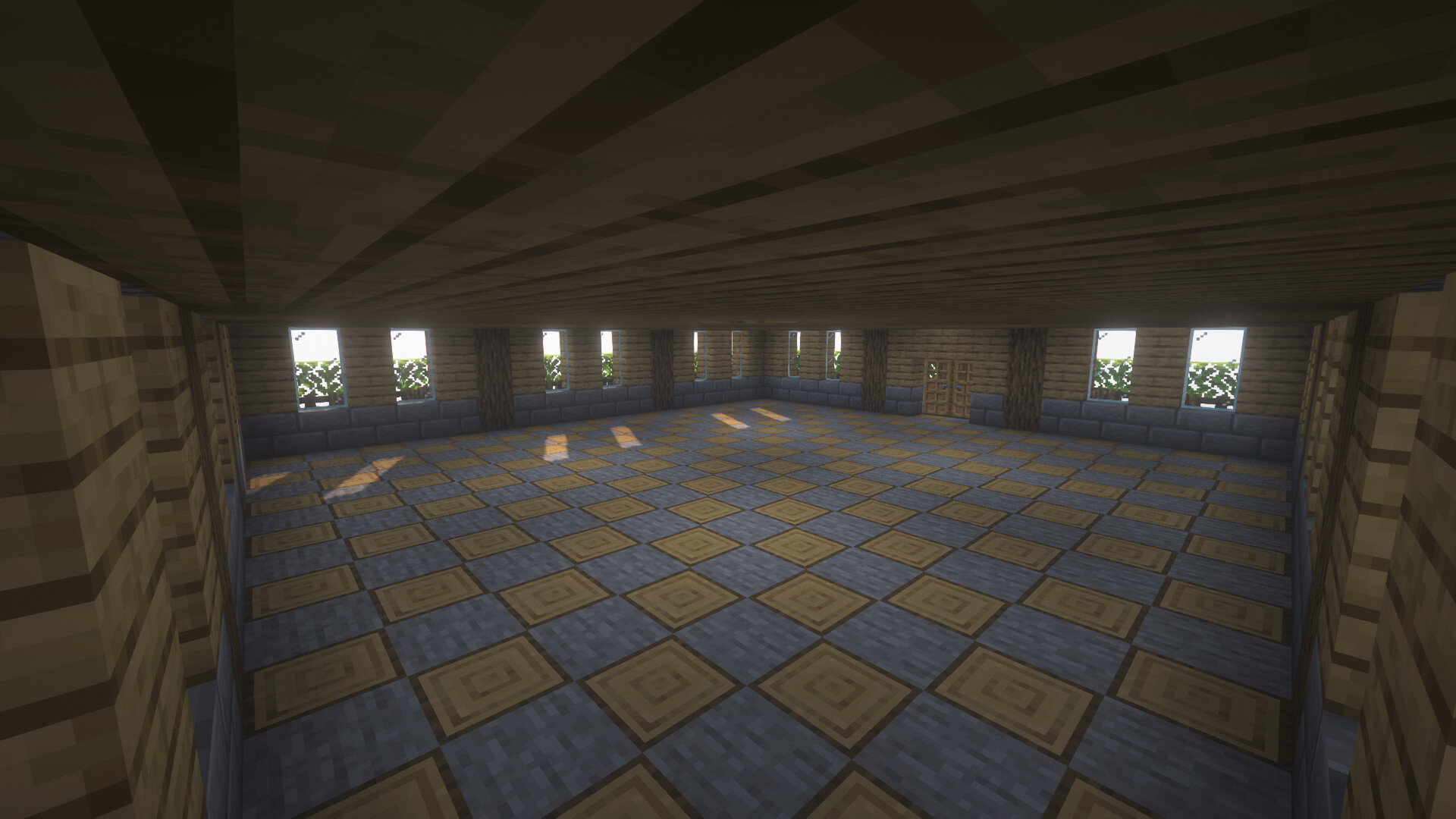 Wooden Arched House Minecraft Map