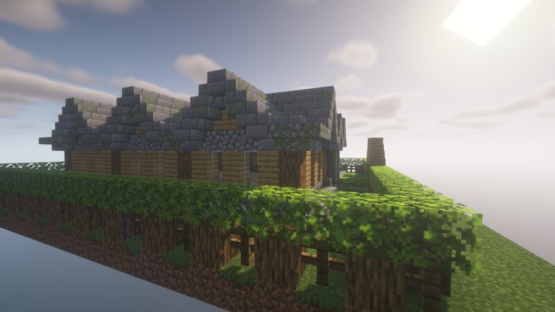 Wooden Arched House Minecraft Map