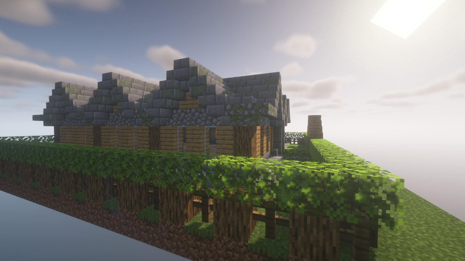 Wooden Arched House Minecraft Map