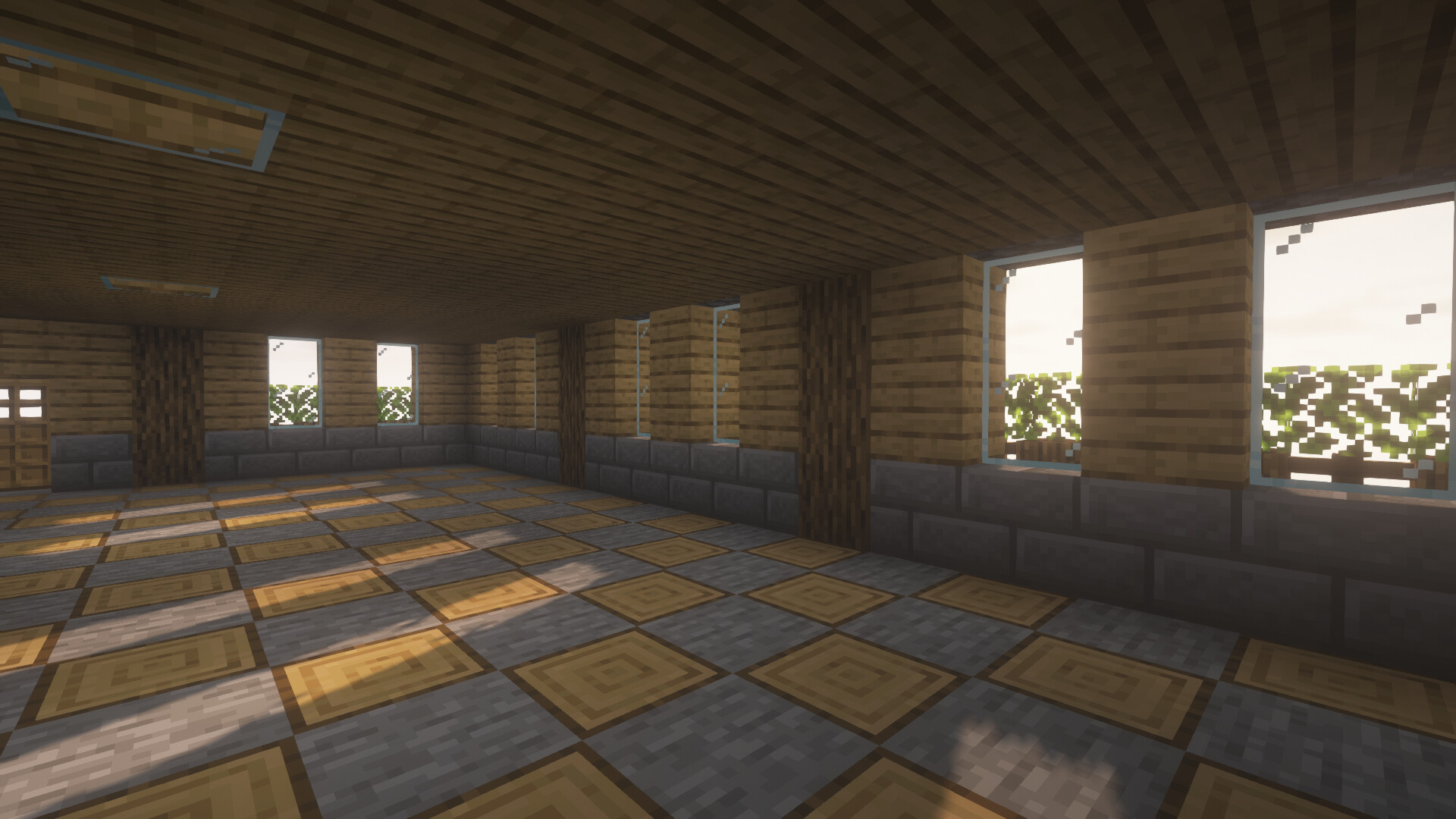 Wooden Arched House Minecraft Map