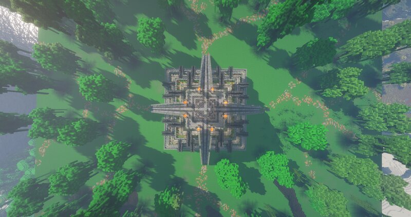 Massive Overgrown Jungle Temple Recreation Minecraft Map