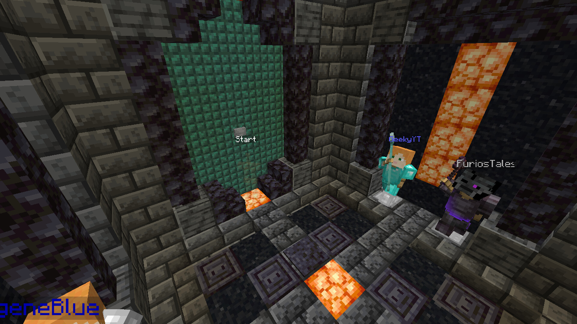 Locked up Minecraft Map