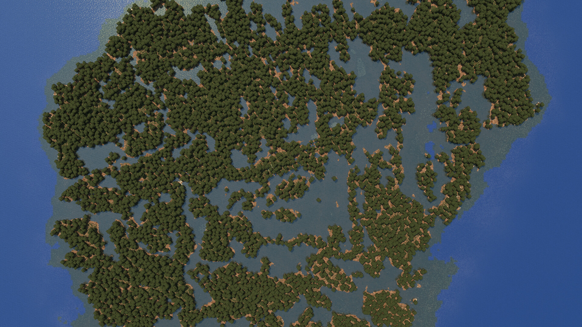 ONLY SWAMP Minecraft Map